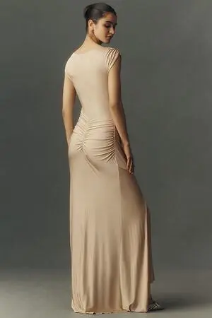 Shona Joy Micro Gathered Maxi Dress