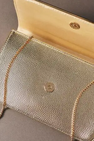 Badgley Mischka Jewel Draped Frge Clutch