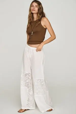 MUSE ASSEMBLY Celeste Trousers Pants - White