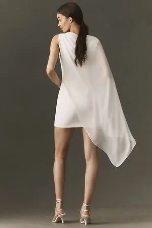 Bhldn Mi Dress With Asymmetrical Cape