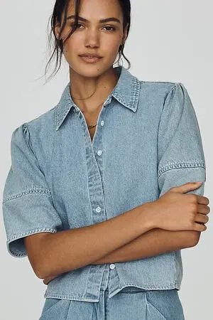 BISHOP + YOUNG Sat Tropez Denim Top - Blue