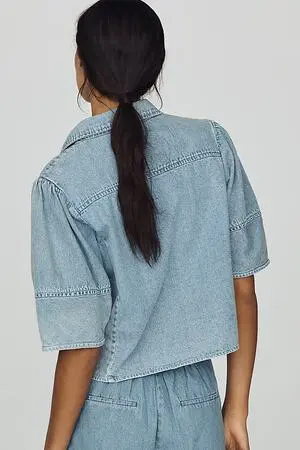 BISHOP + YOUNG Sat Tropez Denim Top