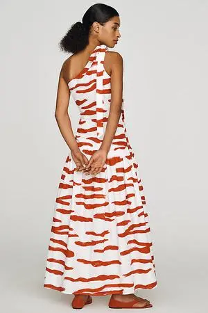 DE LORETA Petite Palma Cotton Maxi Dress