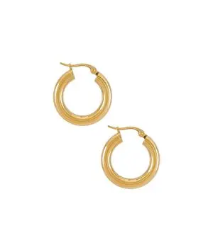 Shashi Dominique Hoop Earring - Gold