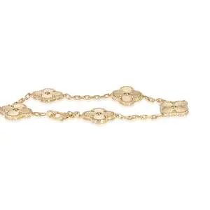 Van Cleef & Arpels Yellow Gold Vintage Bracelet