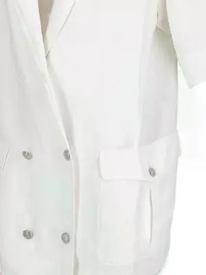 Max Mara Double-breasted Epaulette Jacket