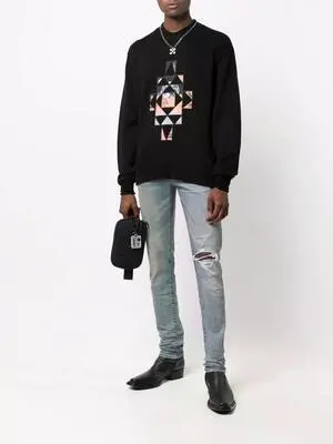 Amiri Distressed Skinny Jeans