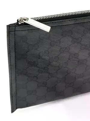 Gucci Gg Supreme Canvas Clutch Bag