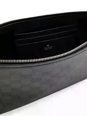 Gucci Gg Supreme Canvas Clutch Bag