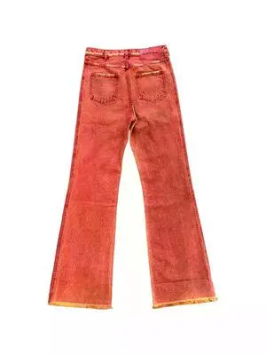 SEKRIT Chopper Studded Fla Jeans