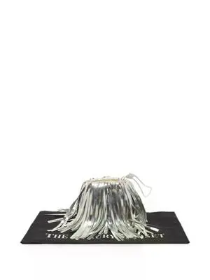 Off-White Fringed Clutch Bag