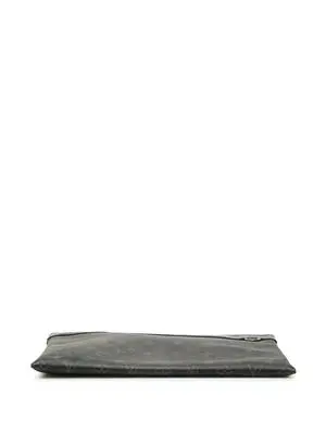 LOUIS VUITTON Monogram Eclipse Discovery Pochette Gm Clutch Bag - Black