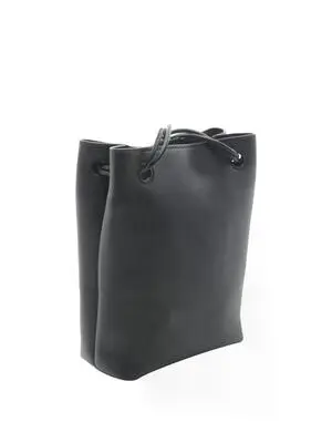 Loewe Smooth Calfskin Pebble Pouch Crossbody Bag - Black