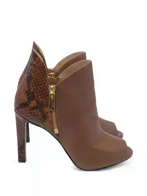 Michael Kors Python-embossed Ankle Boots