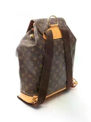 LOUIS VUITTON Monogram Montsouris Gm Backpack - Brown