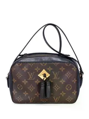 LOUIS VUITTON Saintonge Tassel Shoulder Bag - Brown