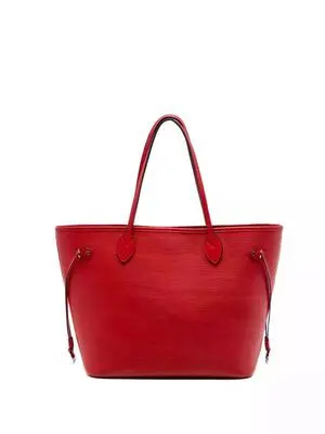 LOUIS VUITTON Epi Neverfull Mm Tote Bag - Red