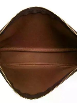 LOUIS VUITTON Monogram Pochette Accessoires Shoulder Bag - Brown