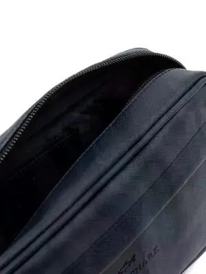 Paul & Shark Logo Detail Zip-fastening Clutch Bag