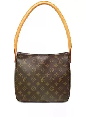 LOUIS VUITTON Monogram Looping Mm Shoulder Bag - Brown
