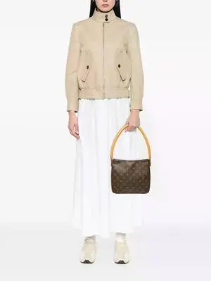 LOUIS VUITTON Monogram Looping Mm Shoulder Bag - Brown