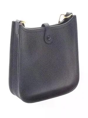 Hermès Clemence Evelyne Tpm 16 Crossbody Bag - Black