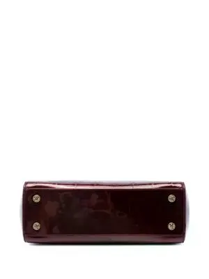 LOUIS VUITTON Monogram Vernis Brea Mm Satchel - Red