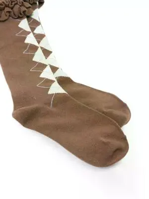 GANNI Knee High Socks