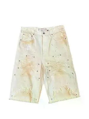 SEKRIT Chopper Cross-patch Shorts