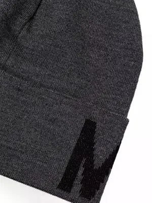 Moschino Intarsia Beanie Hat