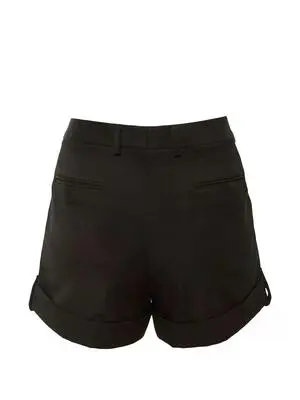 Saint Laurent Tailored Turned-up Wool Shorts