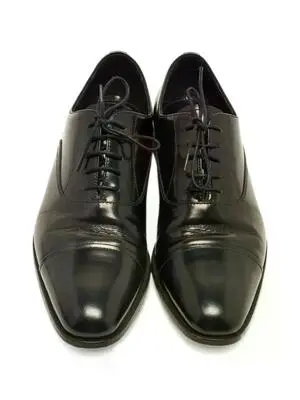 Prada Leather Lace-up Oxford Shoes