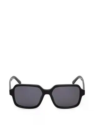 MAISON MARGIELA Geometric Frame Sunglasses - Black