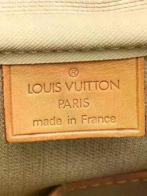 LOUIS VUITTON Monogram Deauville Handbag - Brown