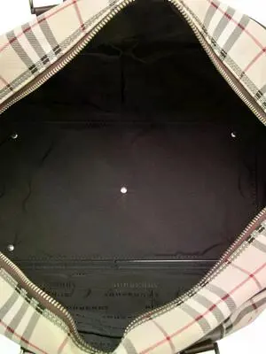 Burberry House Check Canvas Travel Bag