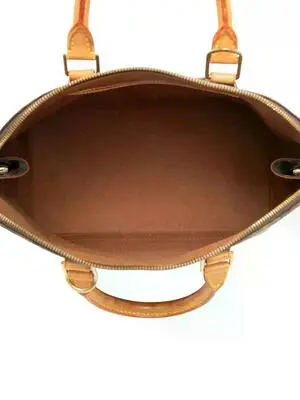 LOUIS VUITTON Monogram Alma Pm Handbag - Brown