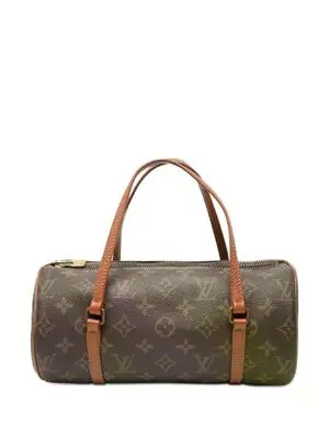 LOUIS VUITTON Monogram Papillon 26 Handbag - Brown