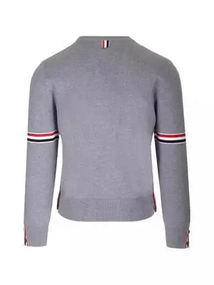 Thom Browne Milano Knit Rwb Stripe Sweater