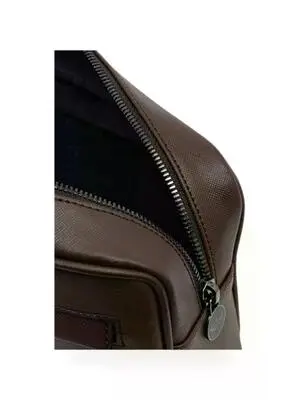 Paul & Shark Logo-debossed Clutch Bag