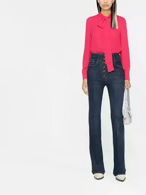 Elisabetta Franchi High-rise Flared Jeans