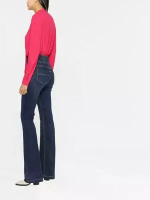 Elisabetta Franchi High-rise Flared Jeans