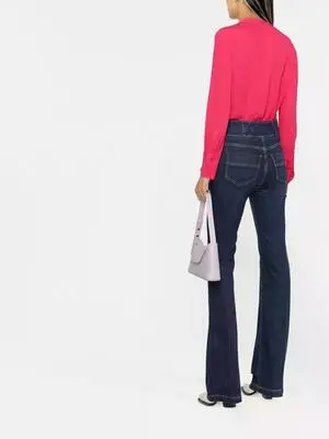 Elisabetta Franchi High-rise Flared Jeans