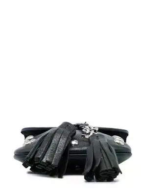 Saint Laurent Studded Leather Phone Pouch Crossbody Bag