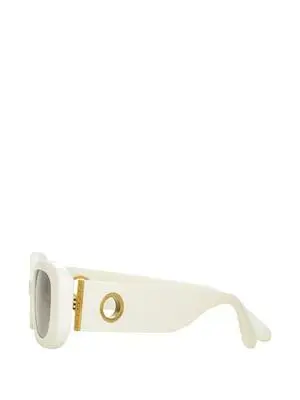 Linda Farrow Lola Rectangle Sunglasses