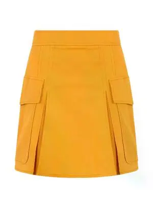Alberta Ferretti Flared Mini Skirt