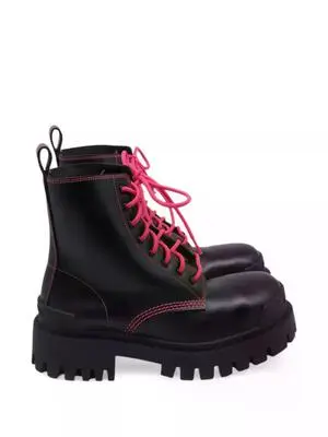 Balenciaga Round Toe Boots For Women