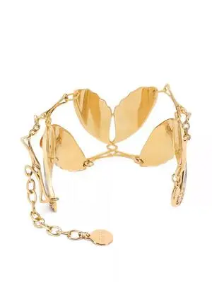 Roberto Cavalli Butterfly Wing Crystal Embellished Bracelet