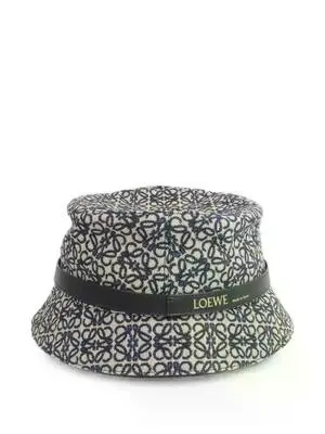 Loewe Anagram Bucket Hat - Neutrals