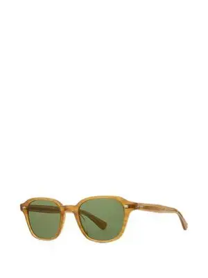 Garrett Leight Lachman Square-frame Sunglasses - Brown