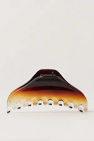 Free People Camille Acetate Claw Clip - Tort